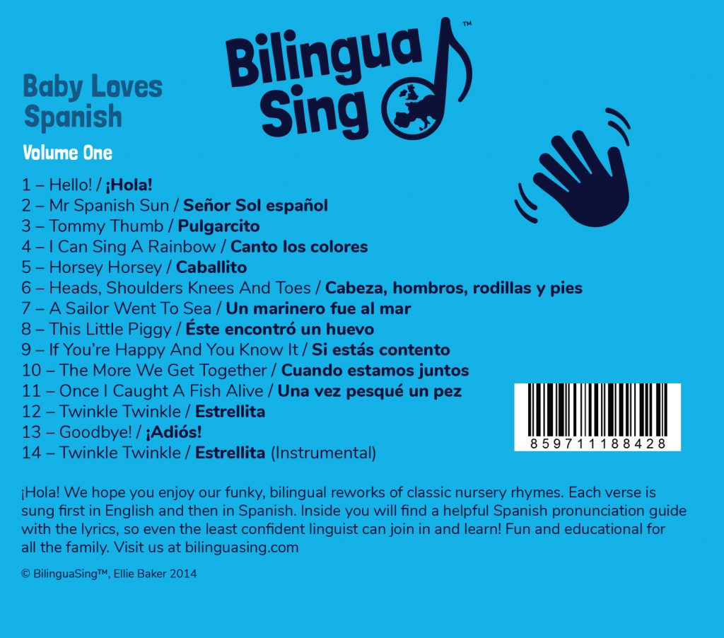 BilinguaSing | Spanish Songs for Children | 6 Album Full Collection ...