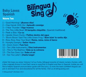 BilinguaSing | Spanish Songs for Children | 6 Album Full Collection ...